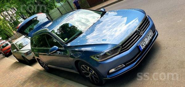 Zils Volkswagen Passat B8 2017 Rīga, ar dzinēja tilpumu 2.00 L un nobraukumu 168 tūkst. km par 10990 €, foto 4 vietnē AUTOMOTO.COM.LV