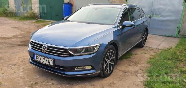 Zils Volkswagen Passat B8 2017 Rīga, ar dzinēja tilpumu 2.00 L un nobraukumu 168 tūkst. km par 10990 €, foto 9 vietnē AUTOMOTO.COM.LV