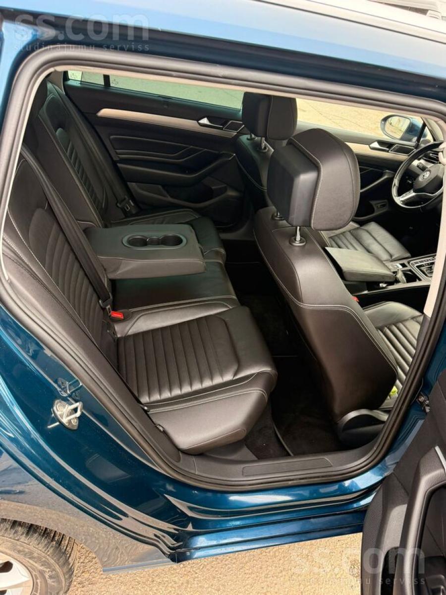 Zils Volkswagen Passat B8 2019 Rīga, ar dzinēja tilpumu 2.00 L un nobraukumu 230 tūkst. km par 14770 €, foto 13 vietnē AUTOMOTO.COM.LV