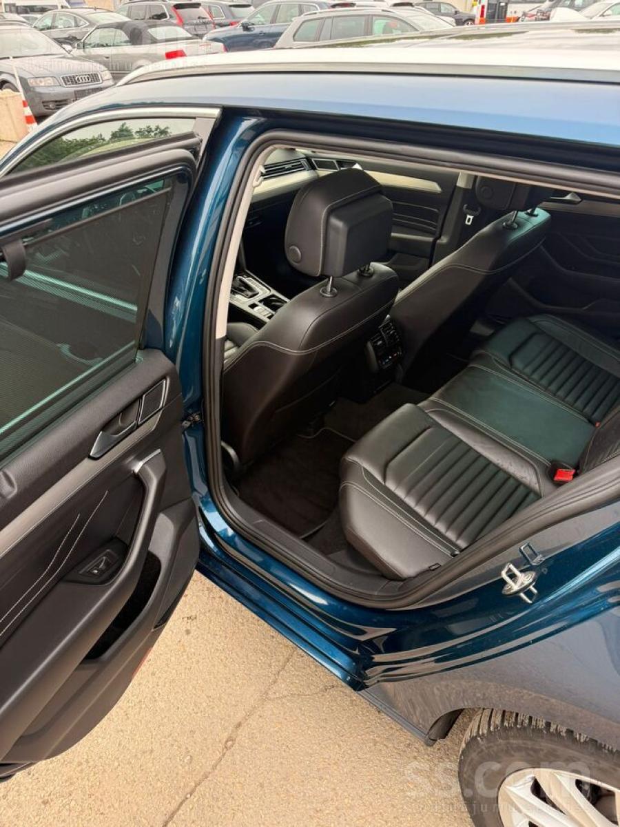 Zils Volkswagen Passat B8 2019 Rīga, ar dzinēja tilpumu 2.00 L un nobraukumu 230 tūkst. km par 14770 €, foto 16 vietnē AUTOMOTO.COM.LV