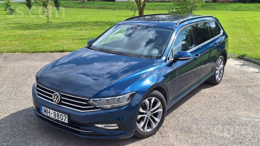 Zils Volkswagen Passat B8 2019 Bauska, ar dzinēja tilpumu 1.50 L un nobraukumu 275 tūkst. km par 9990 €, foto 1 vietnē AUTOMOTO.COM.LV