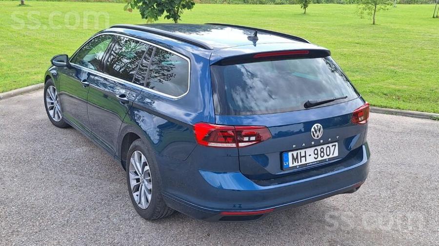 Zils Volkswagen Passat B8 2019 Bauska, ar dzinēja tilpumu 1.50 L un nobraukumu 275 tūkst. km par 9990 €, foto 5 vietnē AUTOMOTO.COM.LV