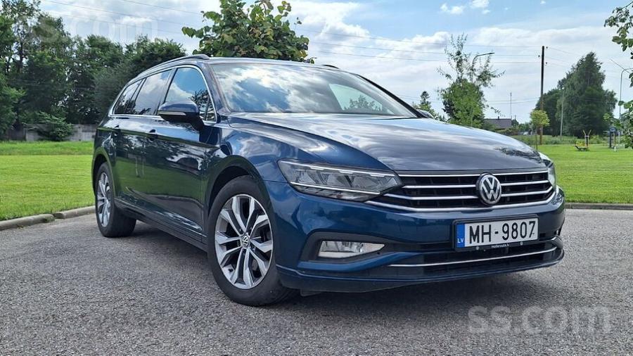 Zils Volkswagen Passat B8 2019 Bauska, ar dzinēja tilpumu 1.50 L un nobraukumu 275 tūkst. km par 9990 €, foto 14 vietnē AUTOMOTO.COM.LV