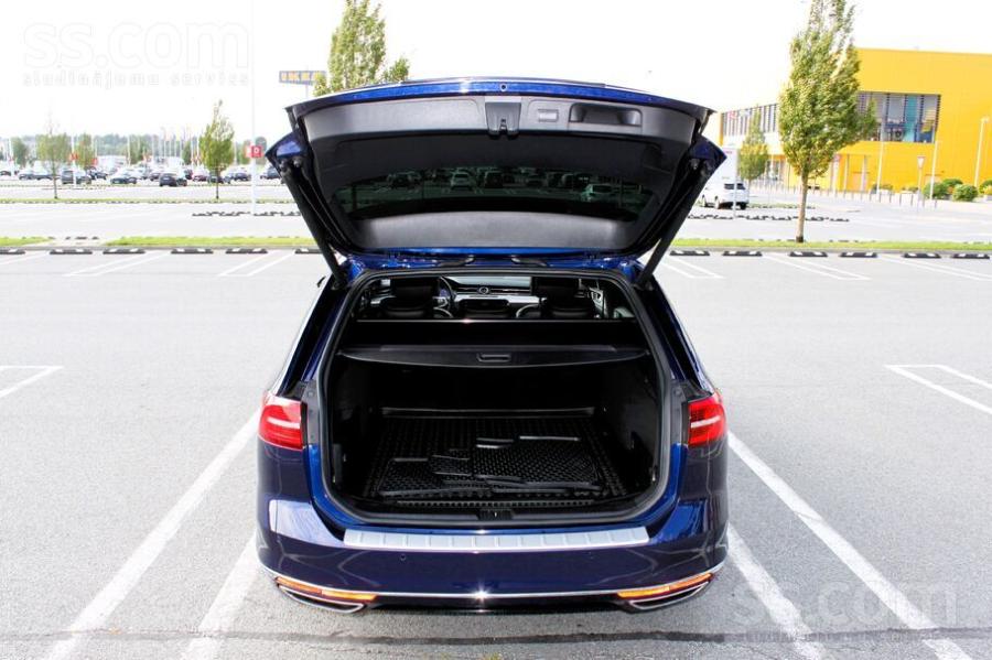 Blue Volkswagen Passat B8 2019 in Riga, with an engine capacity of 2.00 L and mileage of 191 thousand km for 15000 €, photo 9 on AUTOMOTO.COM.LV