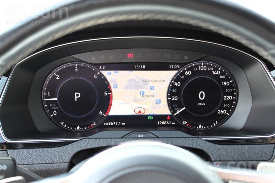 Blue Volkswagen Passat B8 2019 in Riga, with an engine capacity of 2.00 L and mileage of 191 thousand km for 15000 €, photo 16 on AUTOMOTO.COM.LV