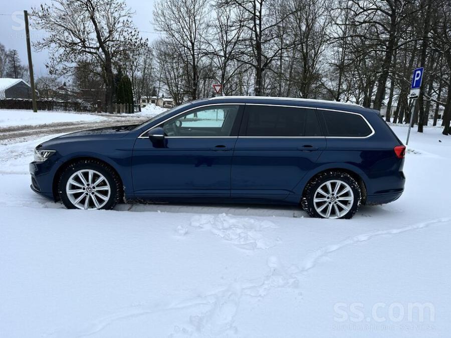 Blue Volkswagen Passat B8 2020 in Riga, with an engine capacity of 2.00 L and mileage of 190 thousand km for 15100 €, photo 8 on AUTOMOTO.COM.LV