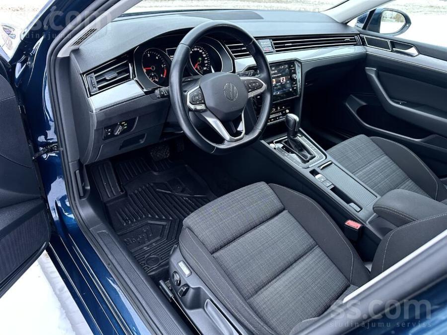 Blue Volkswagen Passat B8 2020 in Riga, with an engine capacity of 2.00 L and mileage of 190 thousand km for 15100 €, photo 16 on AUTOMOTO.COM.LV
