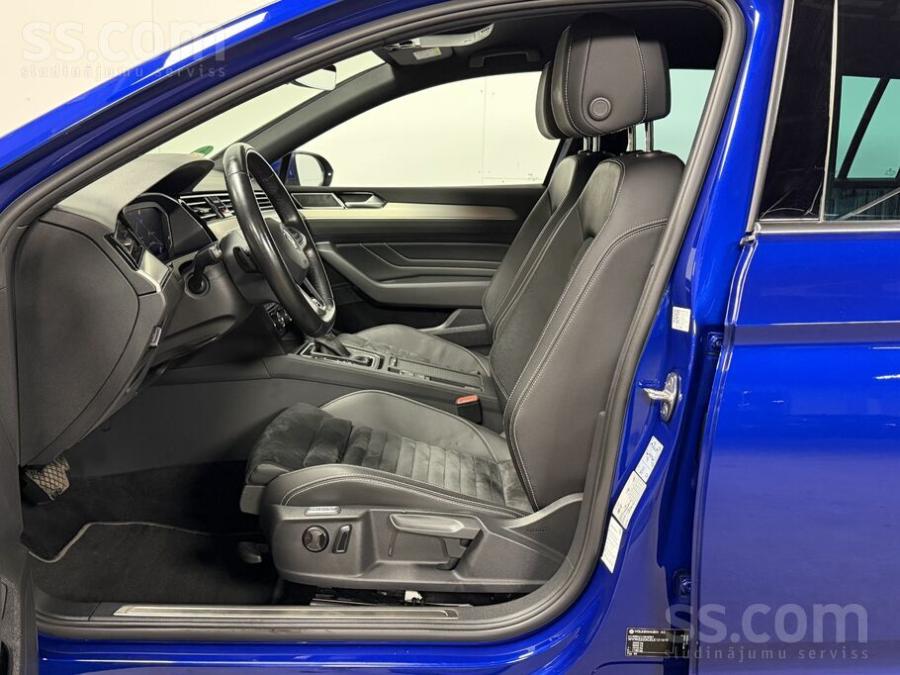 Blue Volkswagen Passat B8 2020 in Jurmala, with an engine capacity of 1.50 L and mileage of 186 thousand km for 16950 €, photo 16 on AUTOMOTO.COM.LV