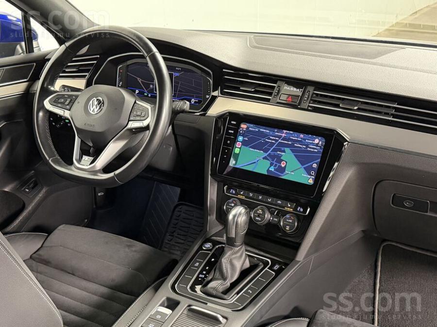 Blue Volkswagen Passat B8 2020 in Jurmala, with an engine capacity of 1.50 L and mileage of 186 thousand km for 16950 €, photo 22 on AUTOMOTO.COM.LV
