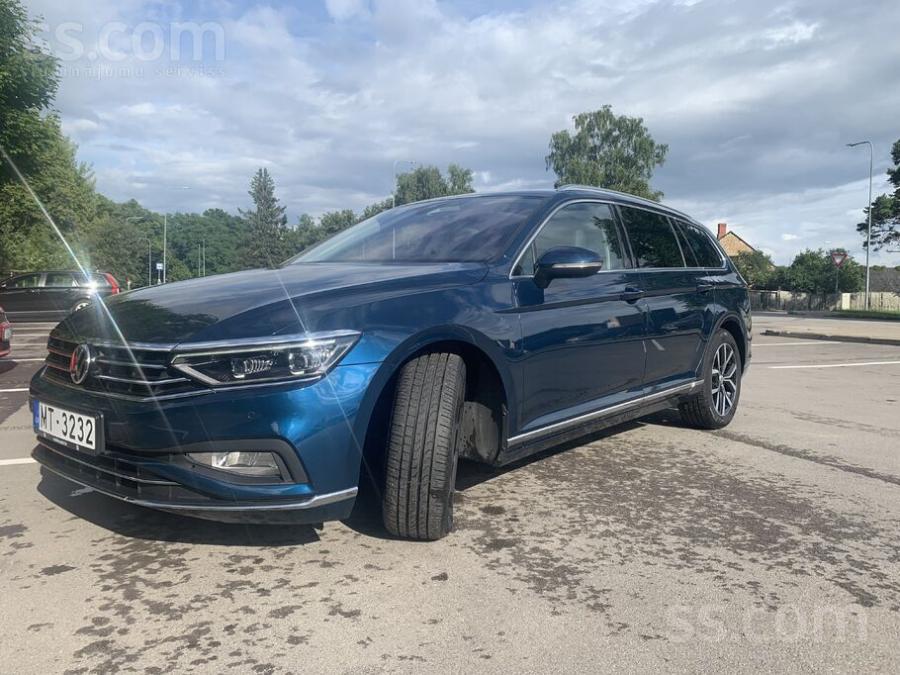 Zils Volkswagen Passat B8 2020 Rīga, ar dzinēja tilpumu 2.00 L un nobraukumu 80 tūkst. km par 26500 €, foto 1 vietnē AUTOMOTO.COM.LV