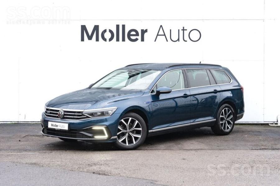 Zils Volkswagen Passat B8 2021 Rīga, ar dzinēja tilpumu 1.40 L un nobraukumu 145 tūkst. km par 19550 €, foto 1 vietnē AUTOMOTO.COM.LV