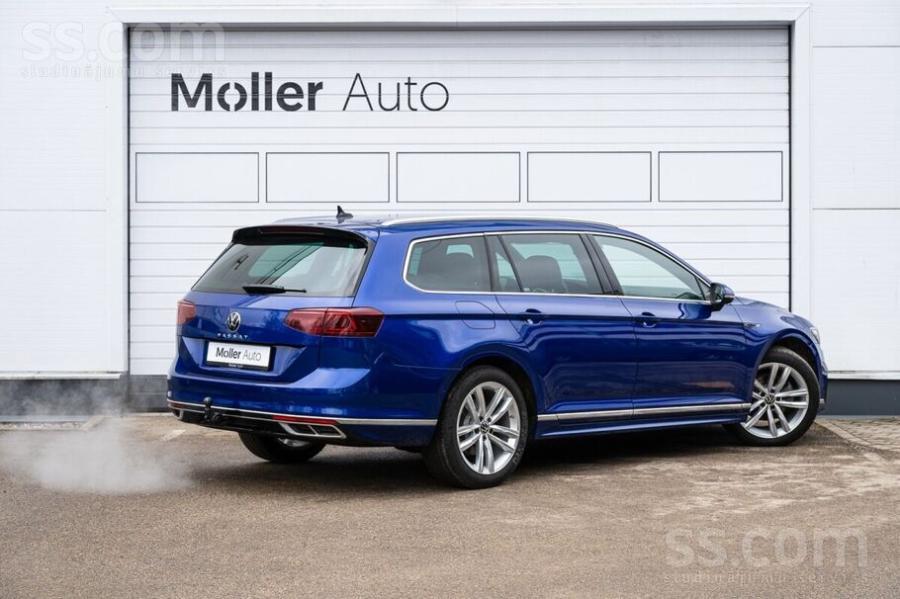 Zils Volkswagen Passat B8 2021 Rīga, ar dzinēja tilpumu 2.00 L un nobraukumu 162 tūkst. km par 19900 €, foto 4 vietnē AUTOMOTO.COM.LV
