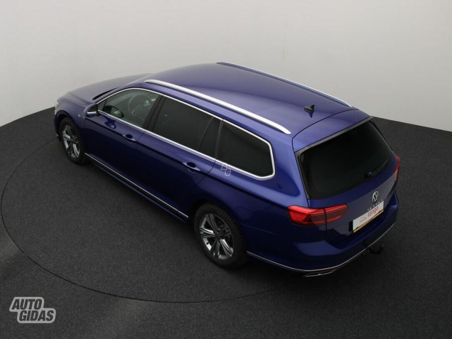 Blue Volkswagen Passat B8 2022 in Vilnius, with an engine capacity of 2.00 L and mileage of 179 thousand km for 20299 €, photo 12 on AUTOMOTO.COM.LV