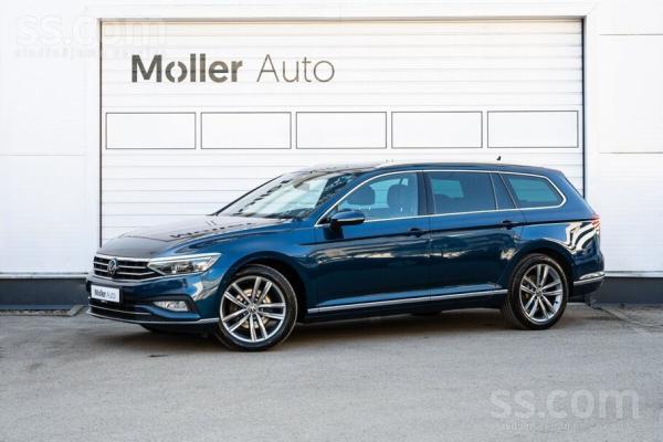 Blue Volkswagen Passat B8 2022 in Riga, with an engine capacity of 2.00 L and mileage of 160 thousand km for 20950 €, photo  on AUTOMOTO.COM.LV