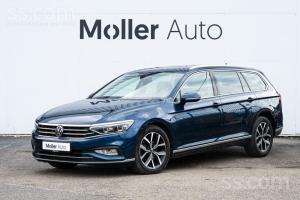 Zils Volkswagen Passat B8 2022 Rīga, ar dzinēja tilpumu 2.00 L un nobraukumu 117 tūkst. km par 22500 €, foto  vietnē AUTOMOTO.COM.LV