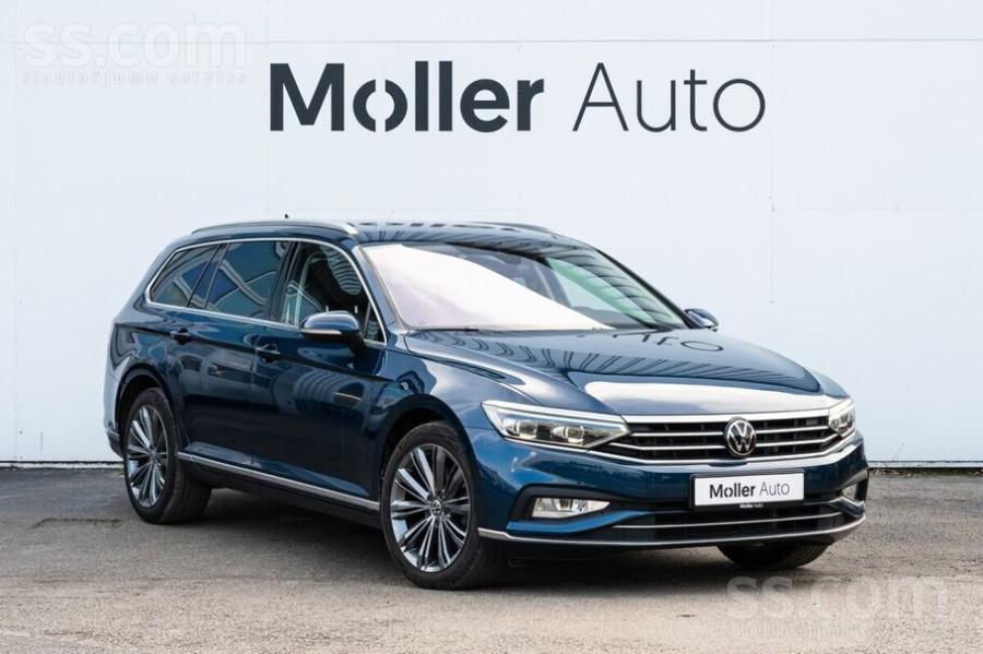 Blue Volkswagen Passat B8 2023 in Riga, with an engine capacity of 2.00 L and mileage of 135 thousand km for 24500 €, photo 3 on AUTOMOTO.COM.LV