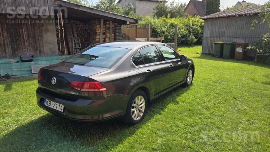 Brown Volkswagen Passat B8 2015 in Cesis, with an engine capacity of 1.40 L and mileage of 206 thousand km for 7950 €, photo 9 on AUTOMOTO.COM.LV
