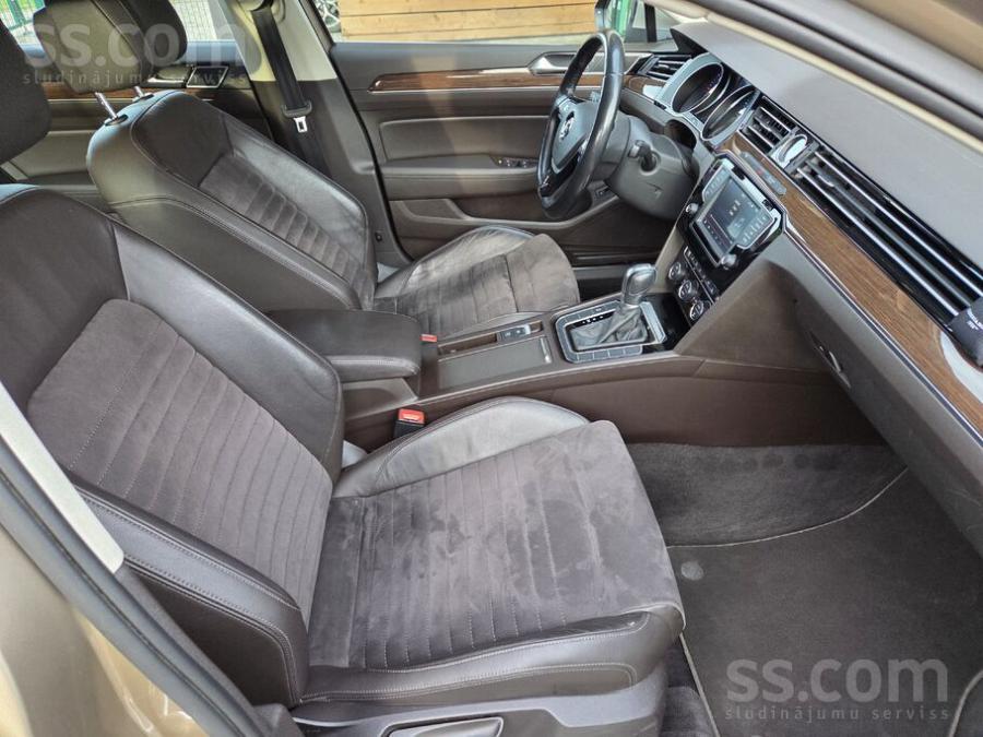 Brūns Volkswagen Passat B8 2016 Rīga, ar dzinēja tilpumu 2.00 L un nobraukumu 160 tūkst. km par 10500 €, foto 7 vietnē AUTOMOTO.COM.LV