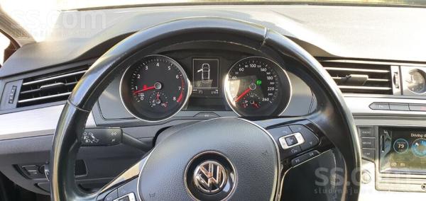 Volkswagen Passat B8 2016 in Riga on AUTOMOTO.COM.LV Brown Volkswagen Passat B8 2016 in Riga, with an engine capacity of 1.40 L and mileage of 305 thousand km for 7400 €, photo 5 on AUTOMOTO.COM.LV