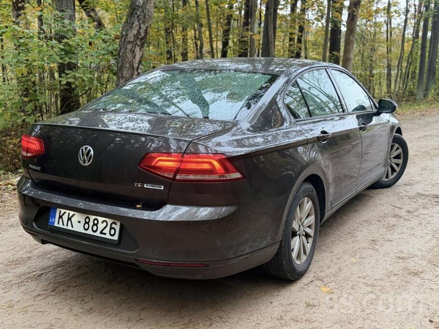 Brown Volkswagen Passat B8 2016 in Riga, with an engine capacity of 1.40 L and mileage of 173 thousand km for 9200 €, photo 7 on AUTOMOTO.COM.LV