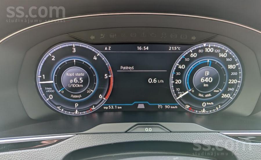 Brūns Volkswagen Passat B8 2017 Rīga, ar dzinēja tilpumu 2.00 L un nobraukumu 275 tūkst. km par 11000 €, foto 12 vietnē AUTOMOTO.COM.LV