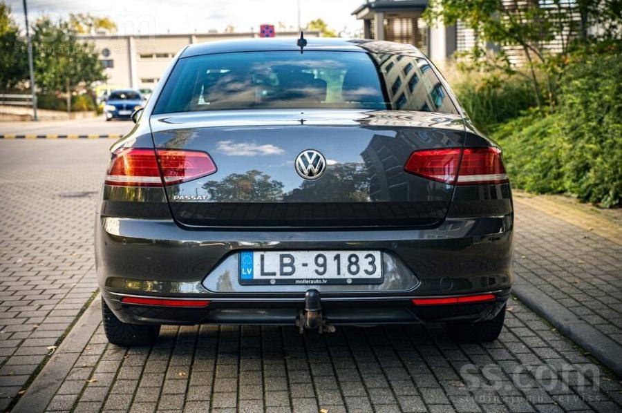 Brown Volkswagen Passat B8 2017 in Riga, with an engine capacity of 1.40 L and mileage of 254 thousand km for 7990 €, photo 6 on AUTOMOTO.COM.LV
