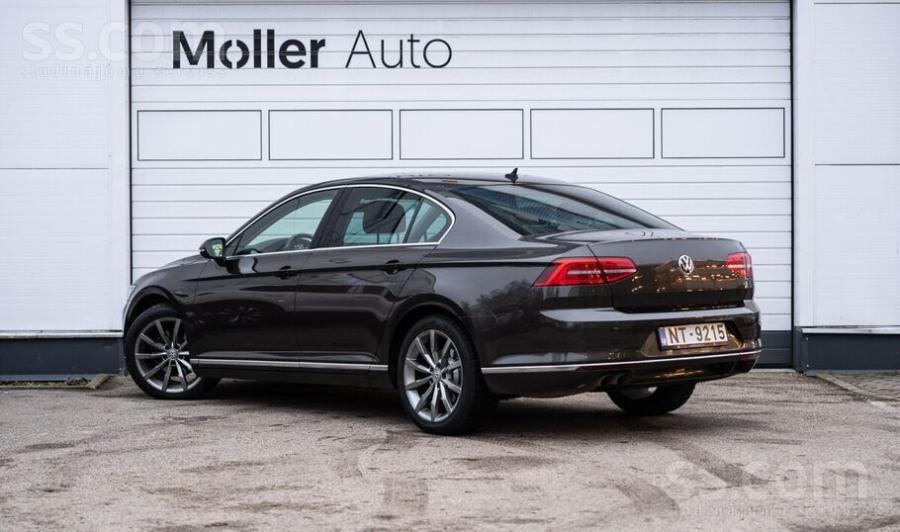 Brūns Volkswagen Passat B8 2018 Rīga, ar dzinēja tilpumu 2.00 L un nobraukumu 169 tūkst. km par 16800 €, foto 3 vietnē AUTOMOTO.COM.LV