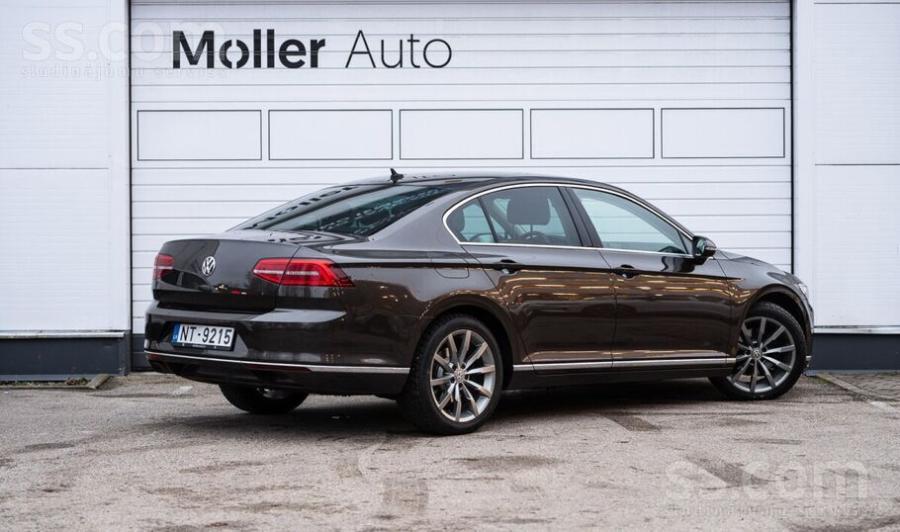Brūns Volkswagen Passat B8 2018 Rīga, ar dzinēja tilpumu 2.00 L un nobraukumu 169 tūkst. km par 16800 €, foto 4 vietnē AUTOMOTO.COM.LV