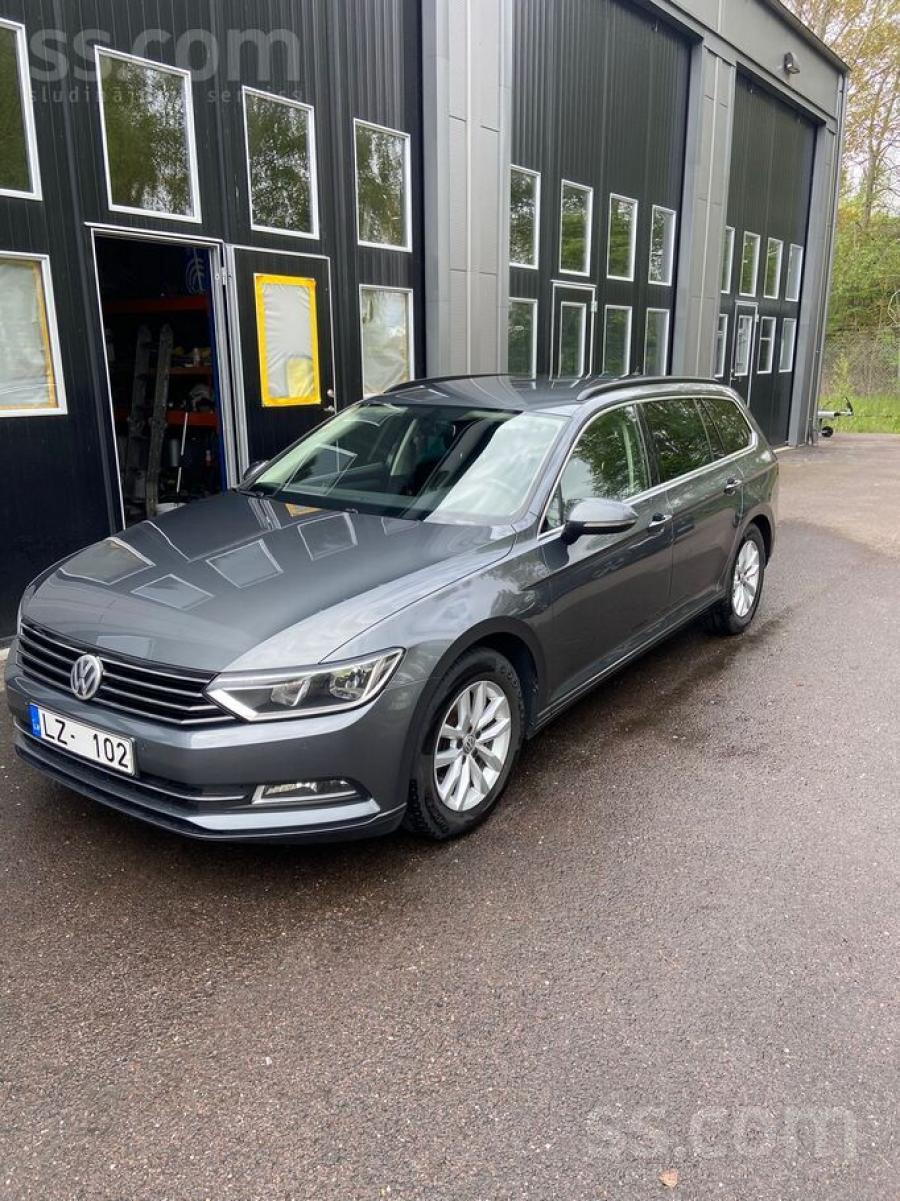 Brown Volkswagen Passat B8 2015 in Liepaja, with an engine capacity of 2.00 L and mileage of 267 thousand km for 9600 €, photo 1 on AUTOMOTO.COM.LV