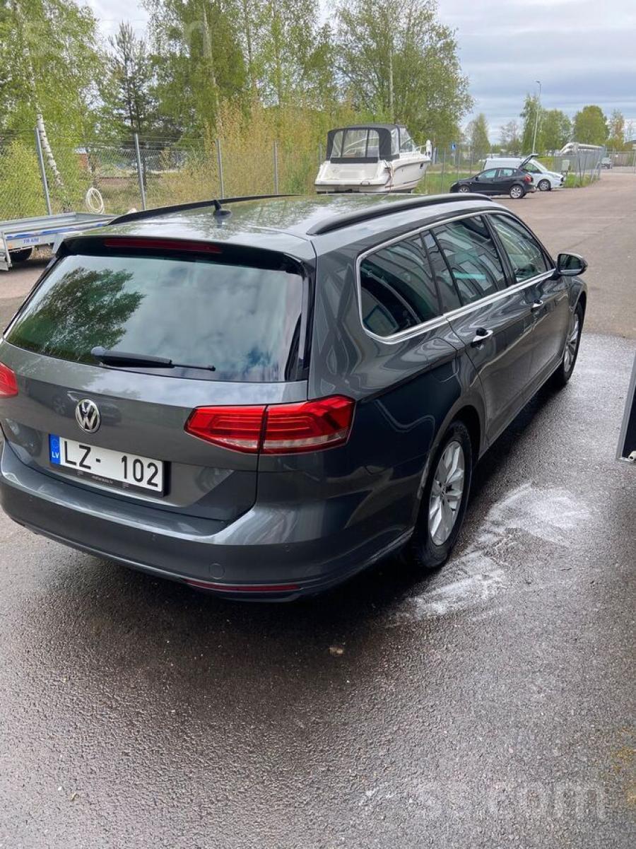 Brown Volkswagen Passat B8 2015 in Liepaja, with an engine capacity of 2.00 L and mileage of 267 thousand km for 9600 €, photo 3 on AUTOMOTO.COM.LV