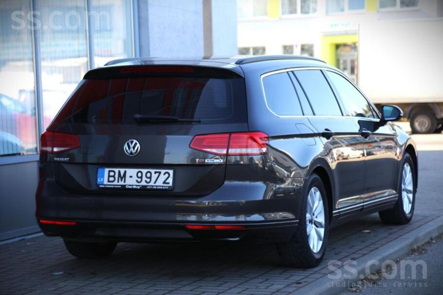 Brūns Volkswagen Passat B8 2015 Rīga, ar dzinēja tilpumu 1.40 L un nobraukumu 240 tūkst. km par 8495 €, foto 6 vietnē AUTOMOTO.COM.LV