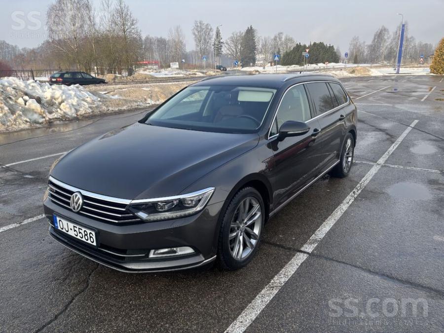 Коричневый Фольксваген Пассат Б8 2015 в Огре, объемом двигателя 2.00 л и пробегом 301 тыс. км за 12900 €, фото 8 на AUTOMOTO.COM.LV