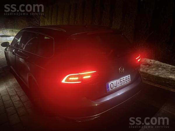 Brown Volkswagen Passat B8 2015 in Ogre, with an engine capacity of 2.00 L and mileage of 301 thousand km for 12900 €, photo 10 on AUTOMOTO.COM.LV