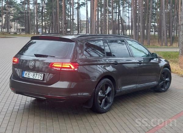 Brown Volkswagen Passat B8 2015 in Talsi, with an engine capacity of 1.40 L and mileage of 290 thousand km for 5450 €, photo 5 on AUTOMOTO.COM.LV
