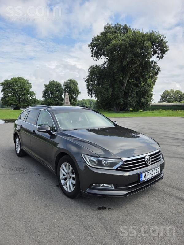 Brown Volkswagen Passat B8 2015 in Riga, with an engine capacity of 1.60 L and mileage of 310 thousand km for 6200 €, photo 1 on AUTOMOTO.COM.LV