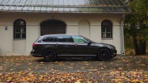Brown Volkswagen Passat B8 2015 in Jelgava, with an engine capacity of 2.00 L and mileage of 278 thousand km for 9800 €, photo 1 on AUTOMOTO.COM.LV