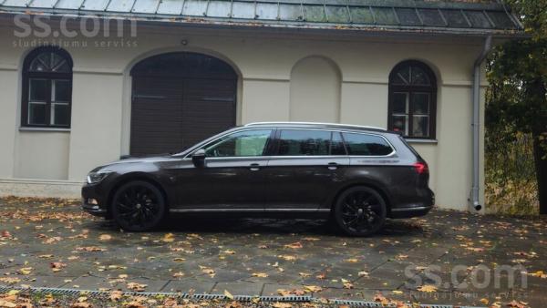 Brown Volkswagen Passat B8 2015 in Jelgava, with an engine capacity of 2.00 L and mileage of 278 thousand km for 9800 €, photo 5 on AUTOMOTO.COM.LV
