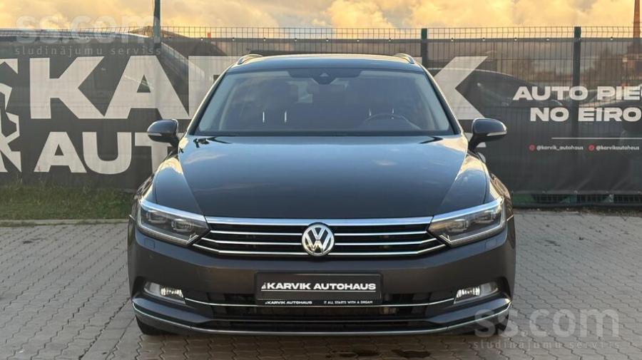 Brown Volkswagen Passat B8 2015 in Liepaja, with an engine capacity of 2.00 L and mileage of 244 thousand km for 11350 €, photo 1 on AUTOMOTO.COM.LV