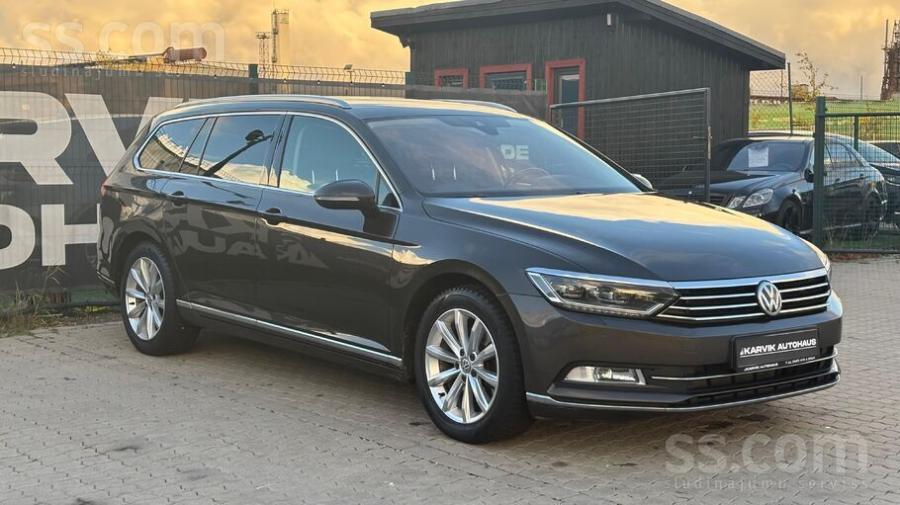 Brown Volkswagen Passat B8 2015 in Liepaja, with an engine capacity of 2.00 L and mileage of 244 thousand km for 11350 €, photo 3 on AUTOMOTO.COM.LV