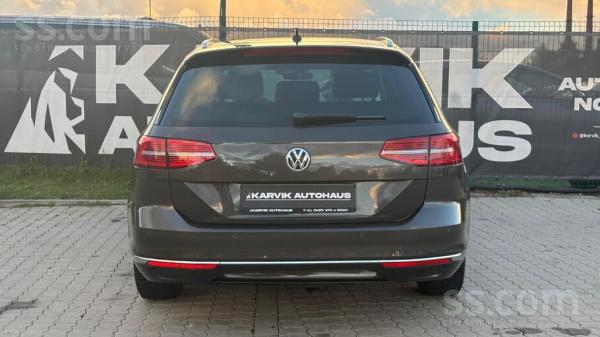 Brown Volkswagen Passat B8 2015 in Liepaja, with an engine capacity of 2.00 L and mileage of 244 thousand km for 11350 €, photo 6 on AUTOMOTO.COM.LV