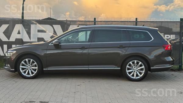 Brown Volkswagen Passat B8 2015 in Liepaja, with an engine capacity of 2.00 L and mileage of 244 thousand km for 11350 €, photo 8 on AUTOMOTO.COM.LV
