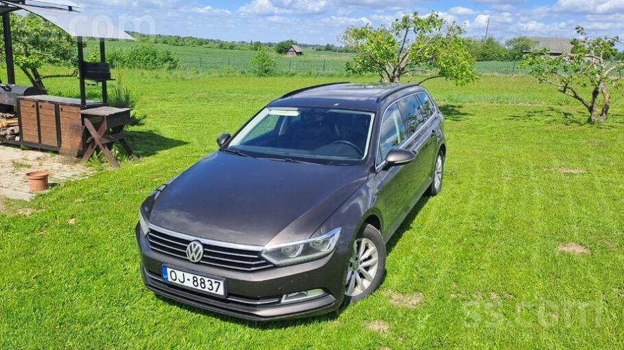 Brown Volkswagen Passat B8 2016 in Daugavpils, with an engine capacity of 2.00 L and mileage of 326 thousand km for 8750 €, photo 8 on AUTOMOTO.COM.LV