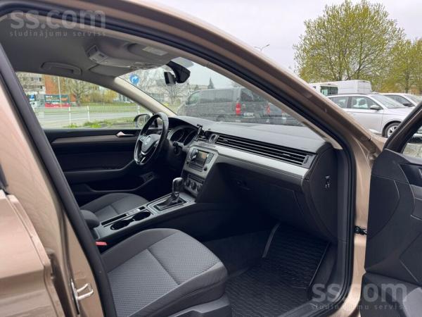 Brown Volkswagen Passat B8 2016 in Riga, with an engine capacity of 1.40 L and mileage of 275 thousand km for 8900 €, photo 6 on AUTOMOTO.COM.LV