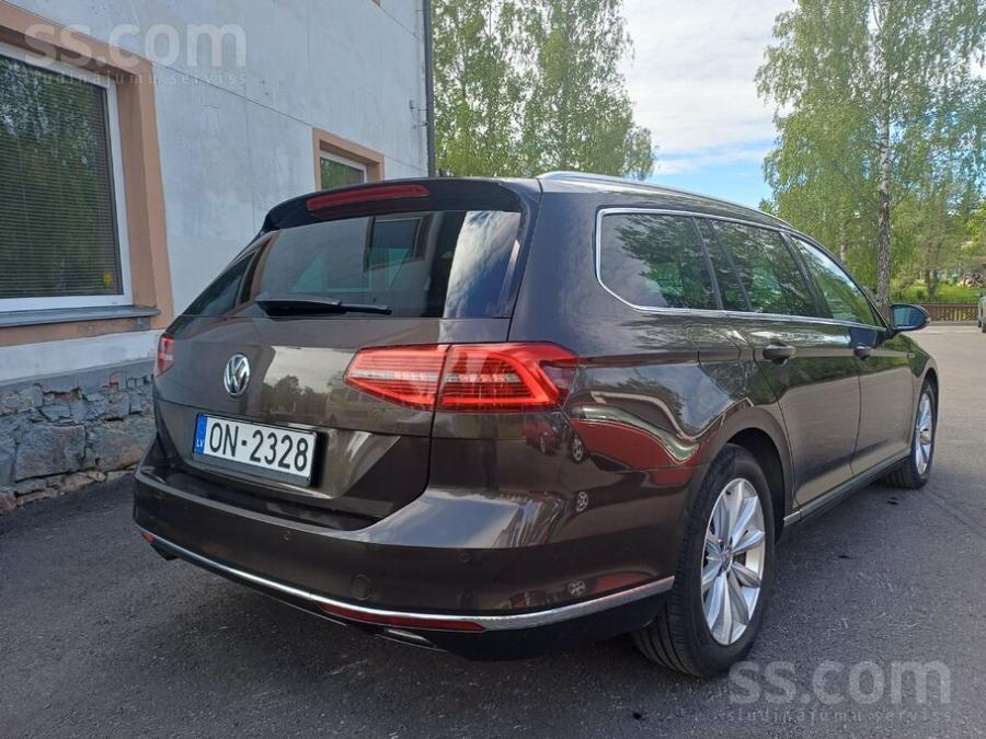 Brūns Volkswagen Passat B8 2016 Valmiera, ar dzinēja tilpumu 2.00 L un nobraukumu 239 tūkst. km par 11900 €, foto 6 vietnē AUTOMOTO.COM.LV