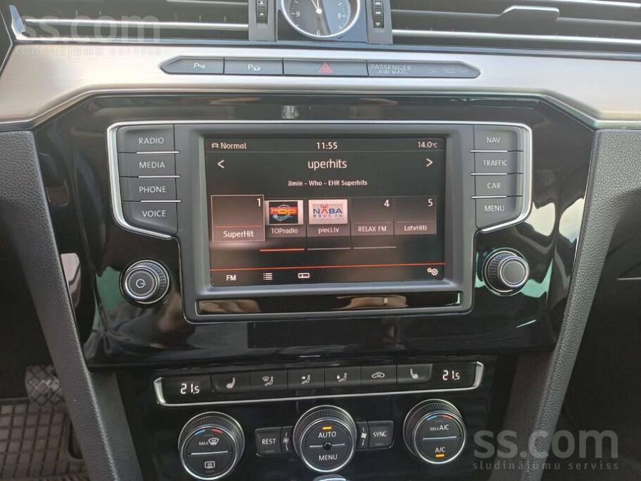 Brūns Volkswagen Passat B8 2016 Valmiera, ar dzinēja tilpumu 2.00 L un nobraukumu 239 tūkst. km par 11900 €, foto 19 vietnē AUTOMOTO.COM.LV