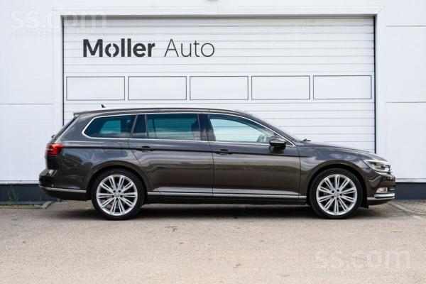 Brown Volkswagen Passat B8 2016 in Riga, with an engine capacity of 2.00 L and mileage of 257 thousand km for 12950 €, photo 5 on AUTOMOTO.COM.LV