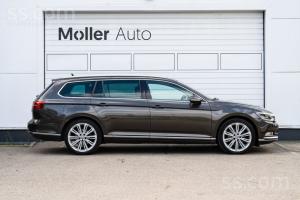 Brown Volkswagen Passat B8 2016 in Riga, with an engine capacity of 2.00 L and mileage of 257 thousand km for 12950 €, photo 6 on AUTOMOTO.COM.LV