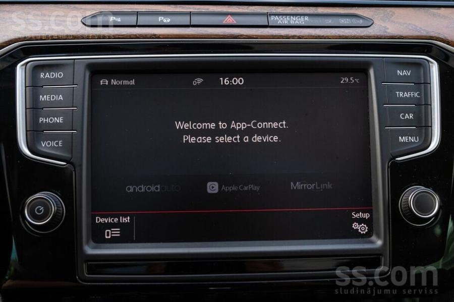 Brown Volkswagen Passat B8 2016 in Riga, with an engine capacity of 2.00 L and mileage of 257 thousand km for 12950 €, photo 14 on AUTOMOTO.COM.LV