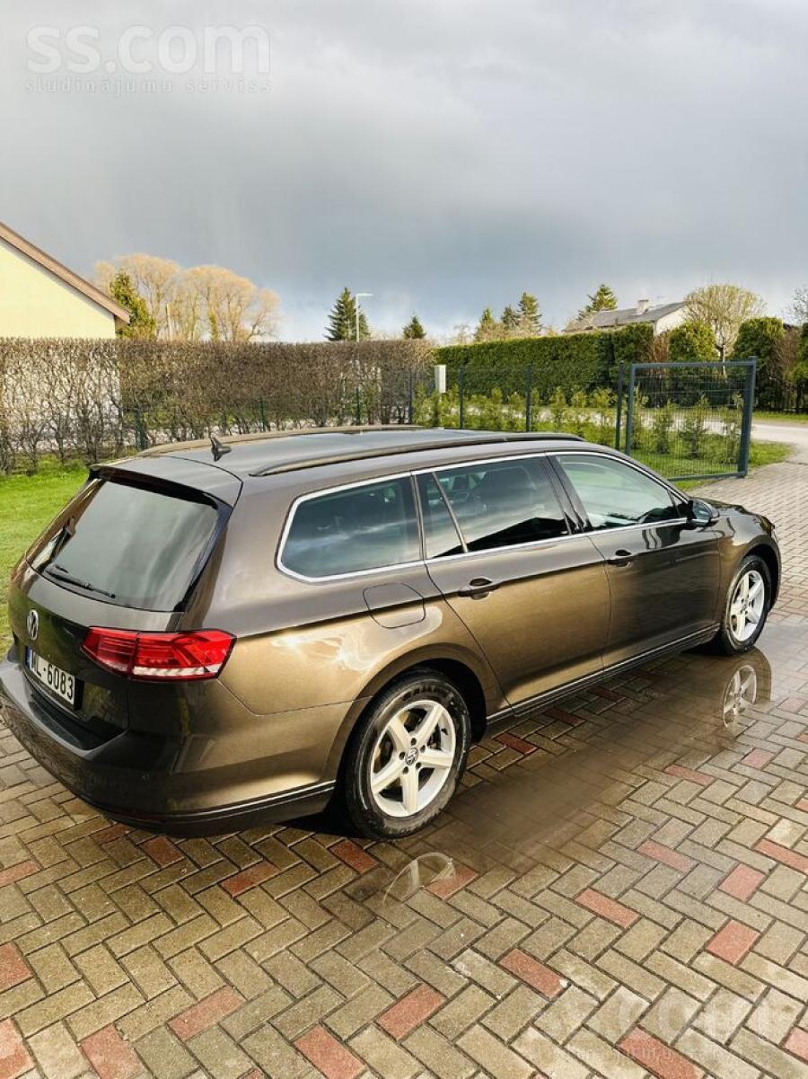 Коричневый Фольксваген Пассат Б8 2016 в Талси, объемом двигателя 2.00 л и пробегом 318 тыс. км за 9900 €, фото 1 на AUTOMOTO.COM.LV