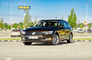 Brūns Volkswagen Passat B8 2017 Rīga, ar dzinēja tilpumu 2.00 L un nobraukumu 283 tūkst. km par 9190 €, foto  vietnē AUTOMOTO.COM.LV